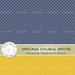 Vintage Double Spots Digital Paper Package, 10 Printable Sheets, 12x12 ...