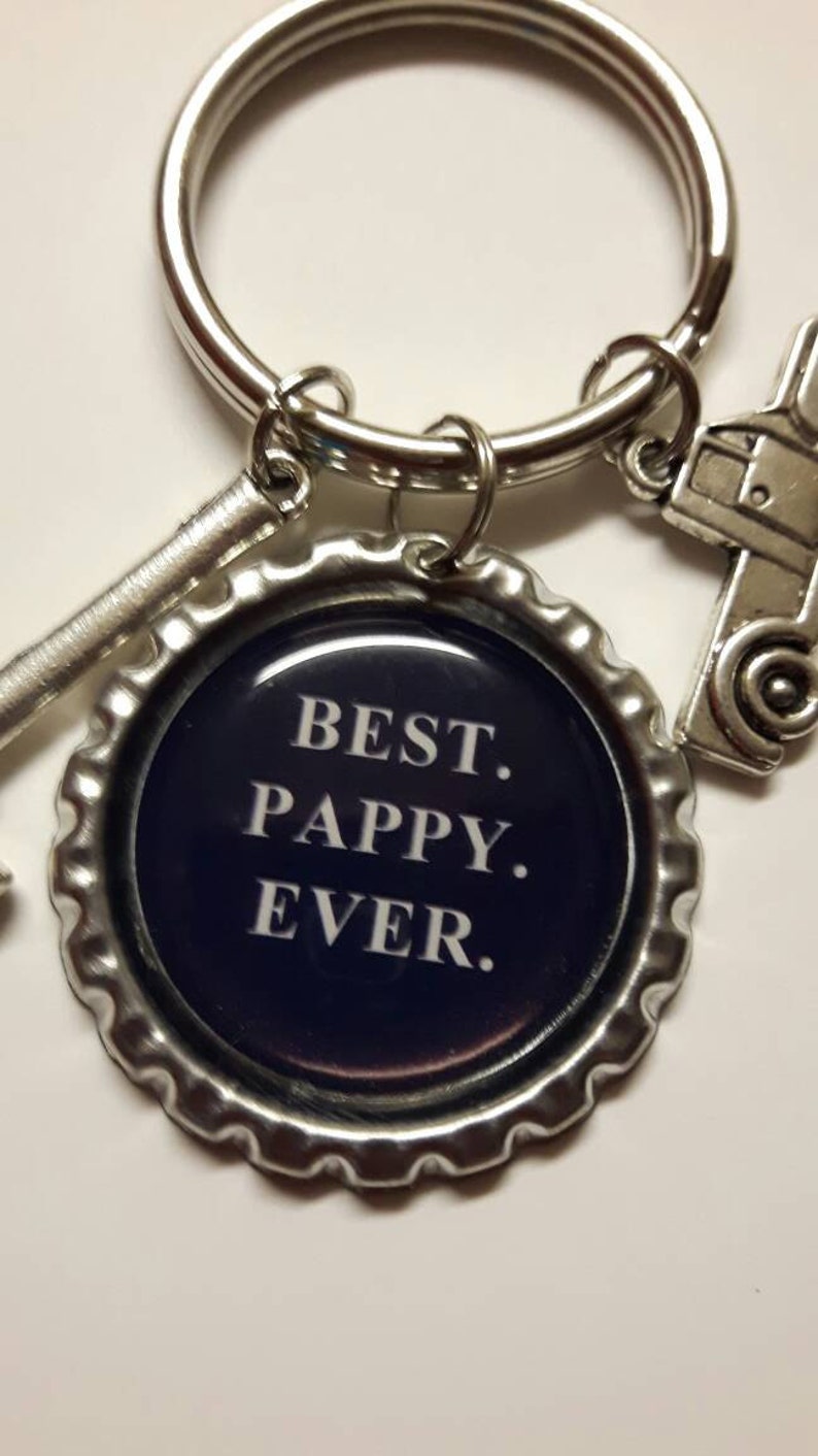 Grandfather Keychain Grandfather Christmas Grandfather Gift | Etsy