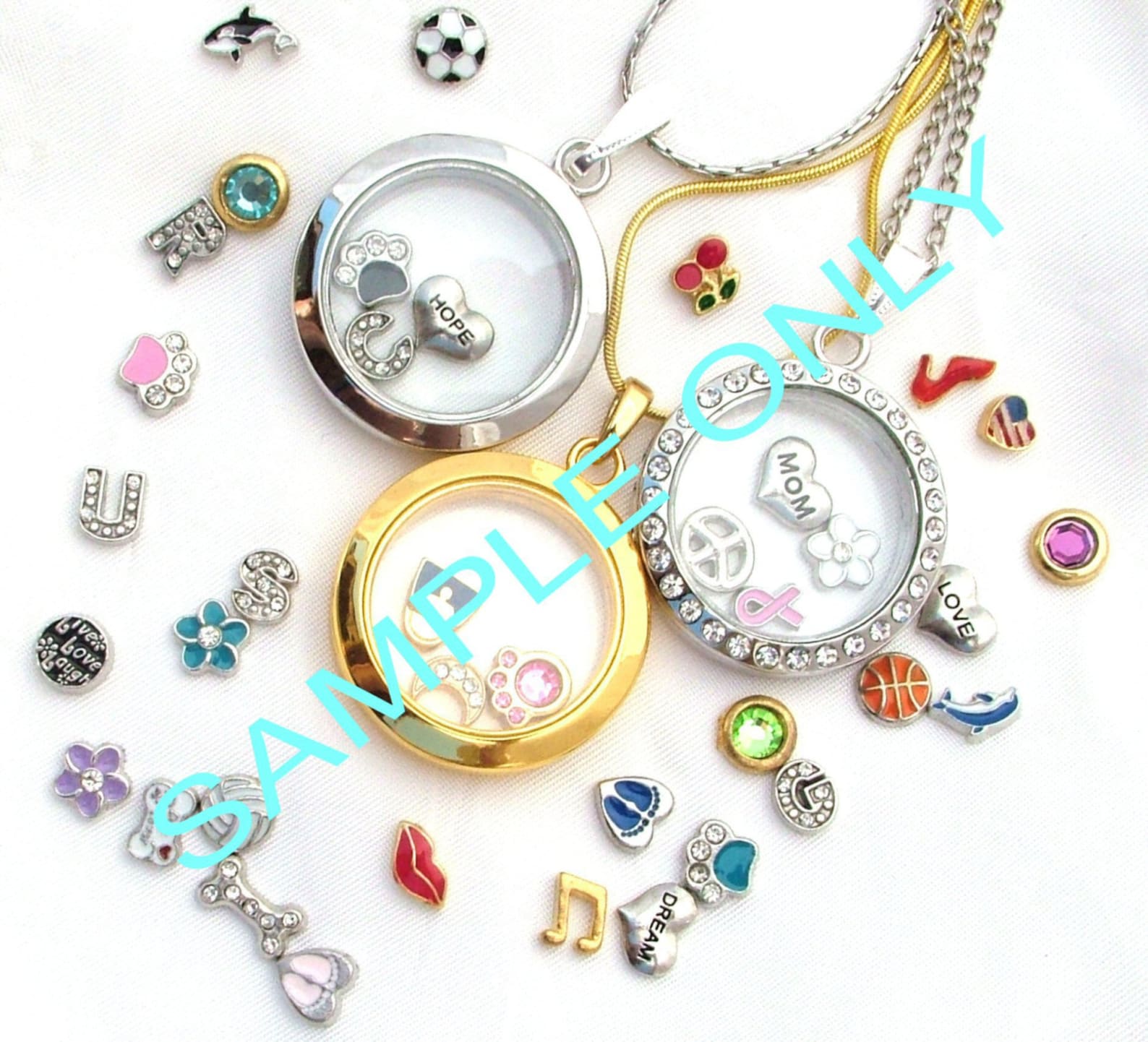 Floating Locket Charms PLEASE READ Order Directions in Description ...