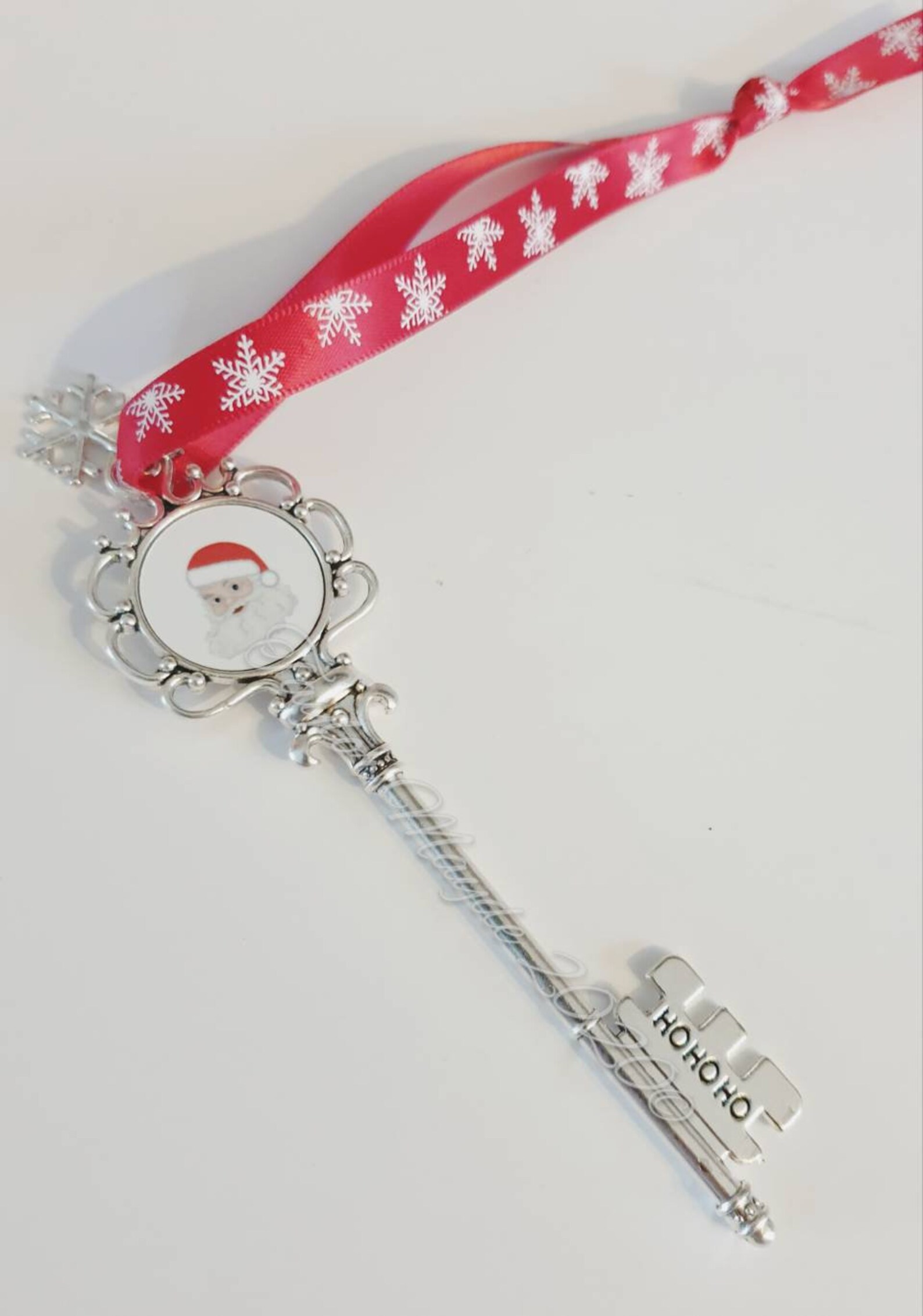 Personalised Santa Key, Christmas Key, Santa's Key, No Chimney Father ...