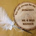 Wedding Pen & Stand, Signing Register, Personalised Guest Signing Book ...