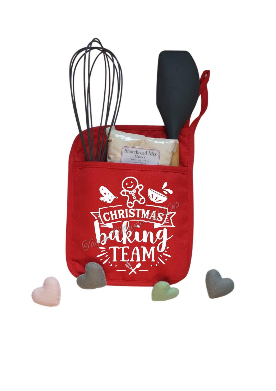 Personalised Baking Pot Sets, Custom Baking Sets, Kids Christmas Baking ...