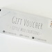 Business Gift Voucher Booklets Business Stationery Custom | Etsy