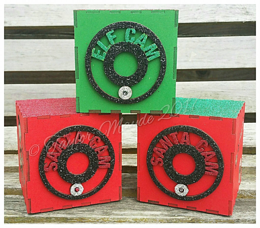 Santa Cam, Elf Camera, Christmas Elf, Naughty and Nice List, Light up ...