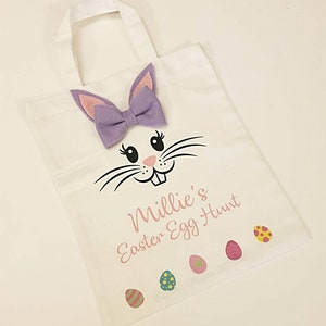 Easter Egg Hunt Bags, Easter Bunny, Personalised Easter Bags, Egg Hunt ...