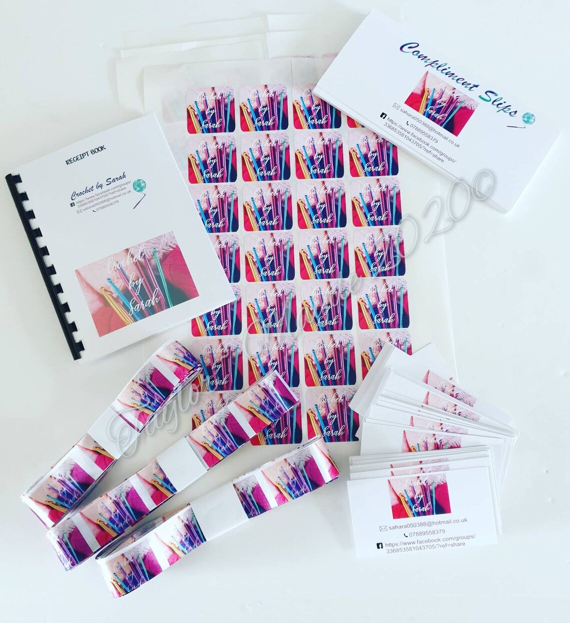 Logo printed ribbon business ribbon personalised ribbon | Etsy