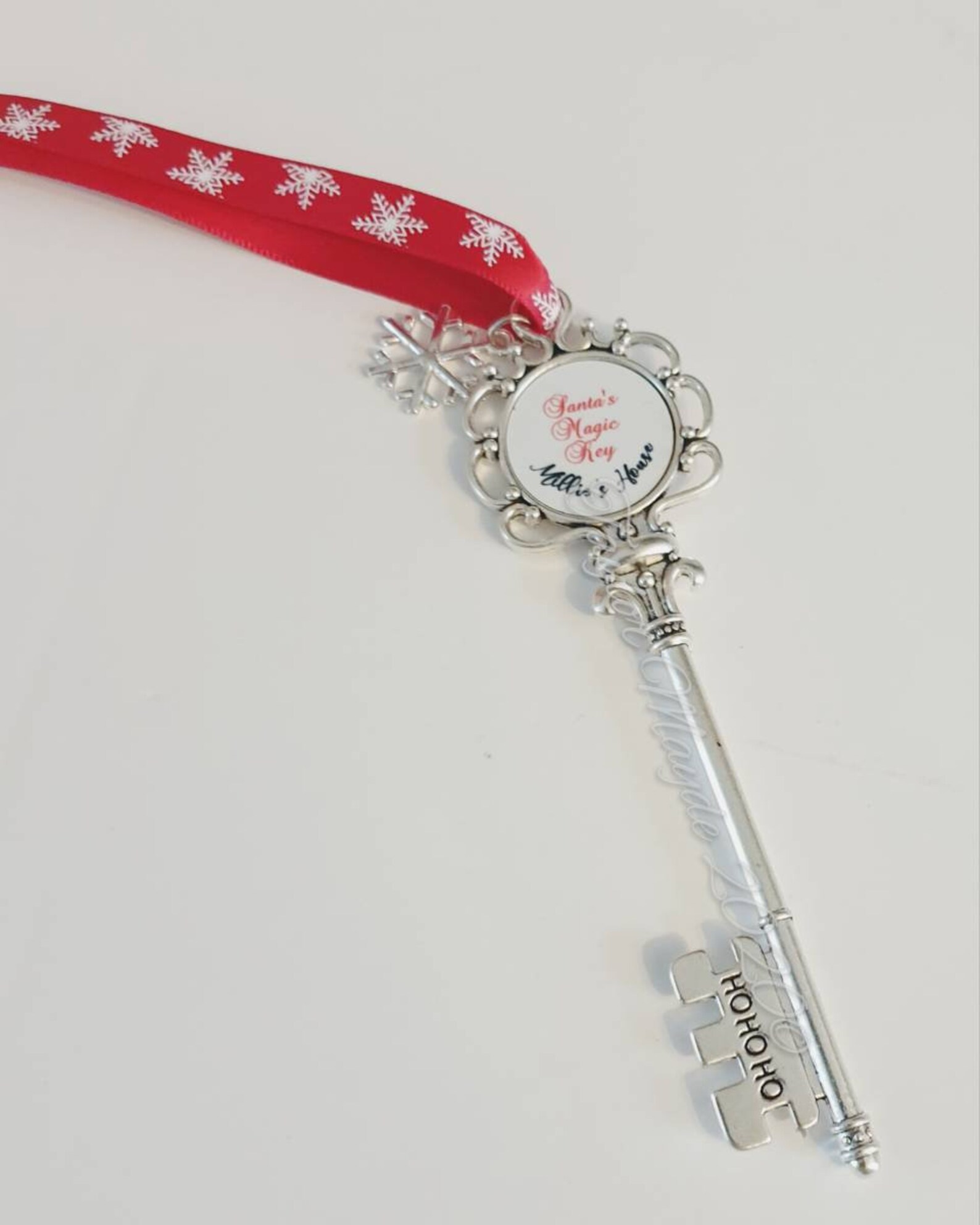 Personalised Santa Key, Christmas Key, Santa's Key, No Chimney Father ...