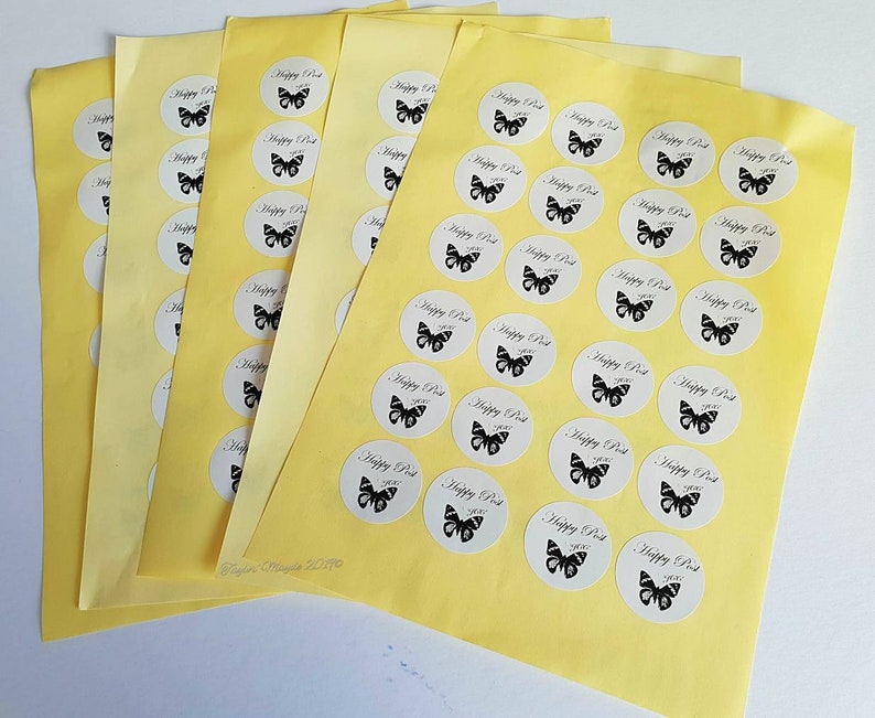 Logo Stickers, Happy Post, Business Stickers, Crafting Stickers ...