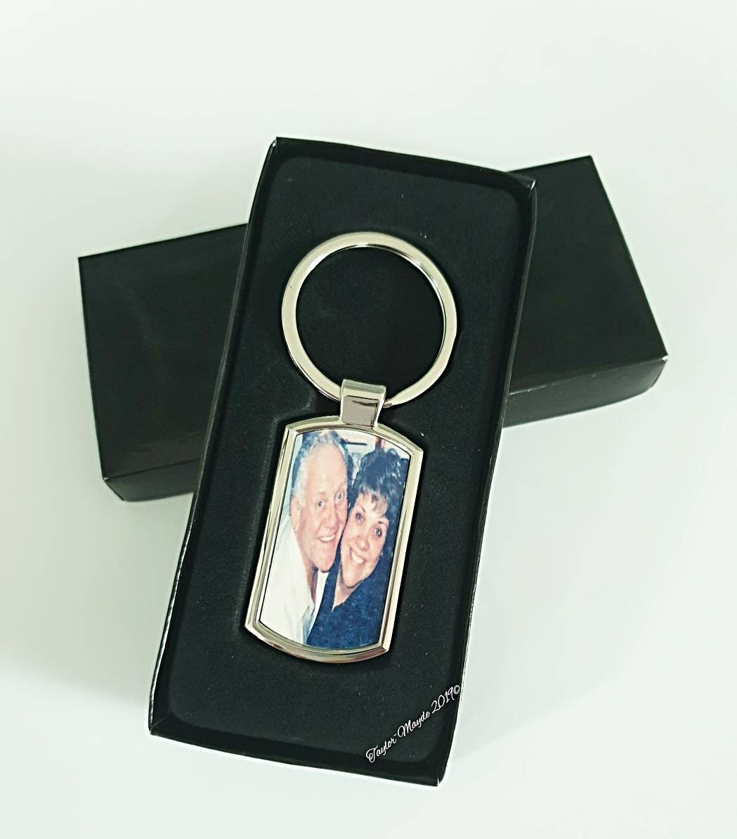 Keyring keychain photo keyring personalised keychain | Etsy