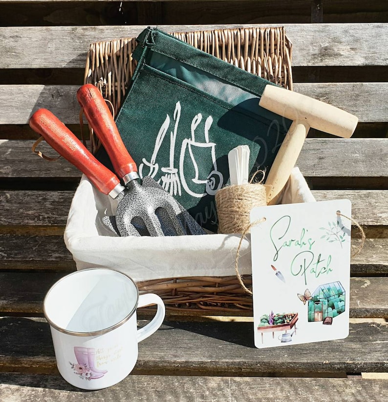 Personalised Gardening Caddy Gardener Tote Gift Gardening - Etsy