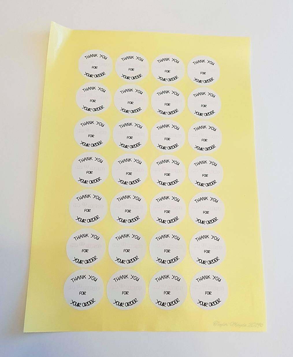 Logo stickers happy post business stickers crafting | Etsy