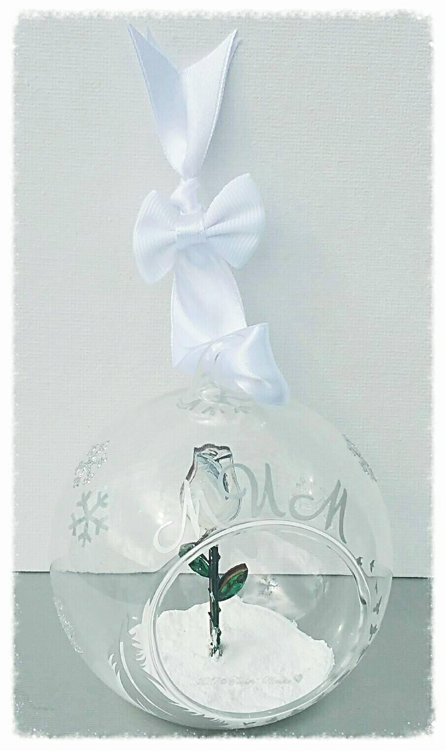 Memorial Tree Bauble Rememberance Tree Decoration - Etsy UK