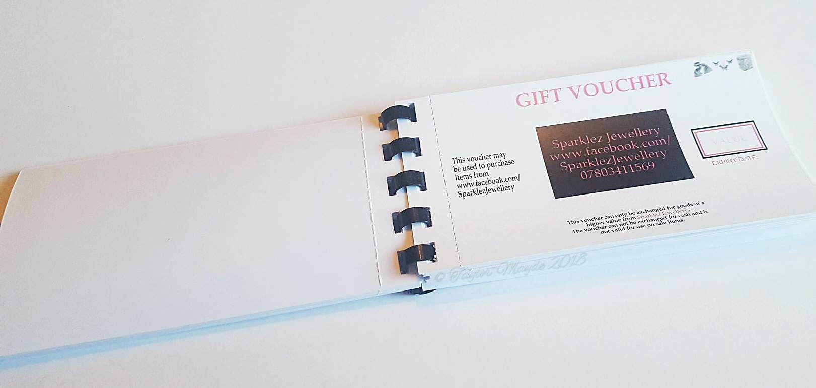 Business Gift Voucher Booklets, Business Stationery, Custom Business ...