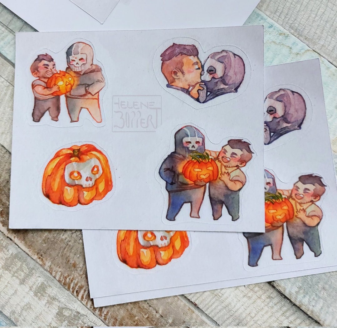 Halloween Ghostsoap Sticker Sheet - Etsy