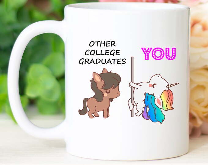 College Graduation Gift, Graduation Mug, Funny Graduation Gift, Funny ...