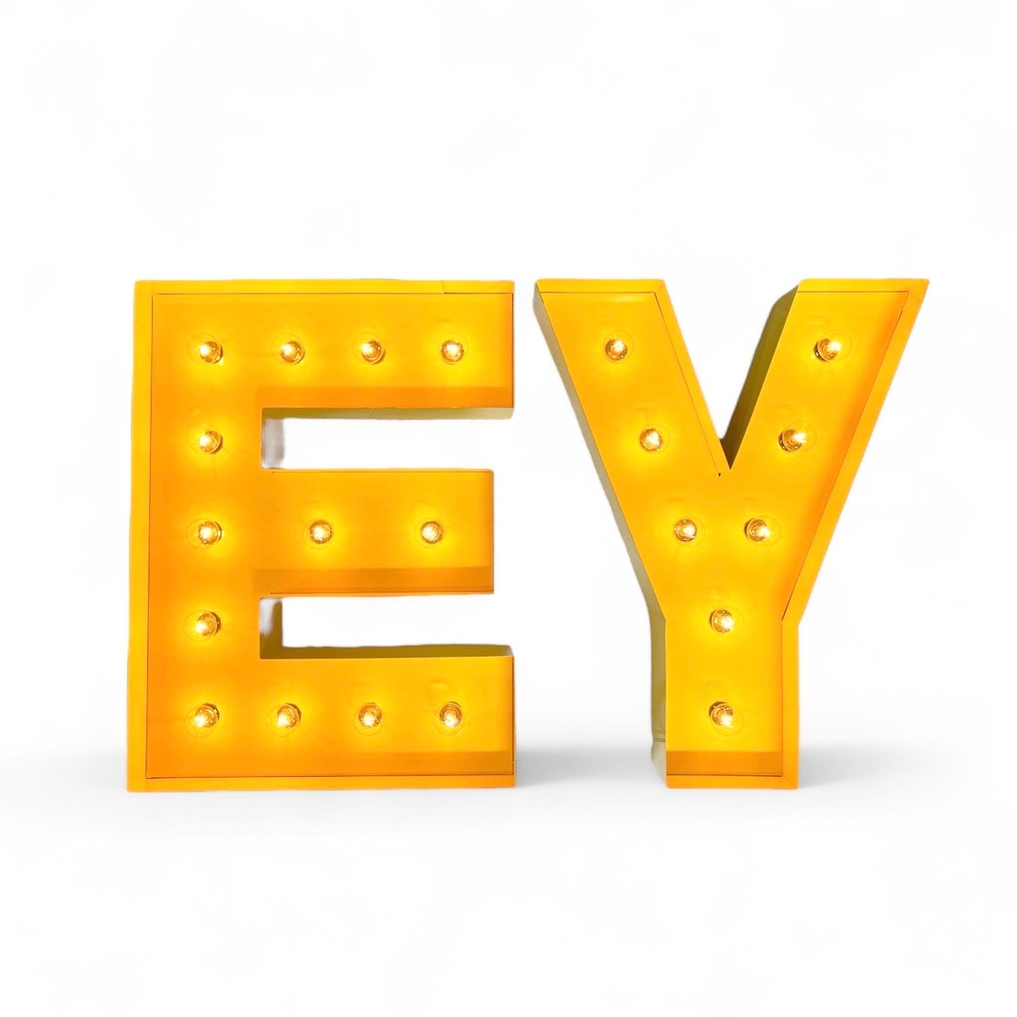 EY Marquee Letters - Etsy