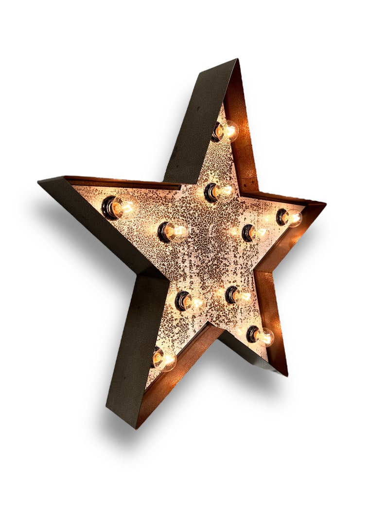 Star Marquee Light up Sign - Etsy