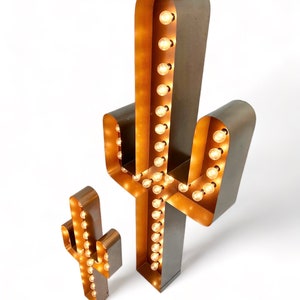 6' Cactus Marquee, Light up Cactus - Etsy