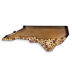 State Wine Cork Holder - Steel Wine Decor - Etsy