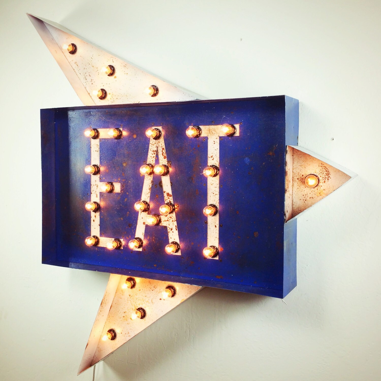 Eat Sign Marquee Light up Sign | Etsy