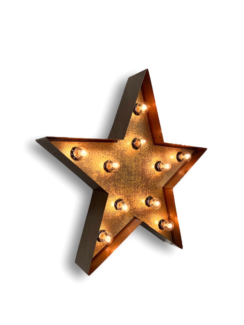 Star Marquee Light up Sign - Etsy