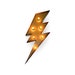 Lightning Bolt Marquee Light up Sign - Etsy