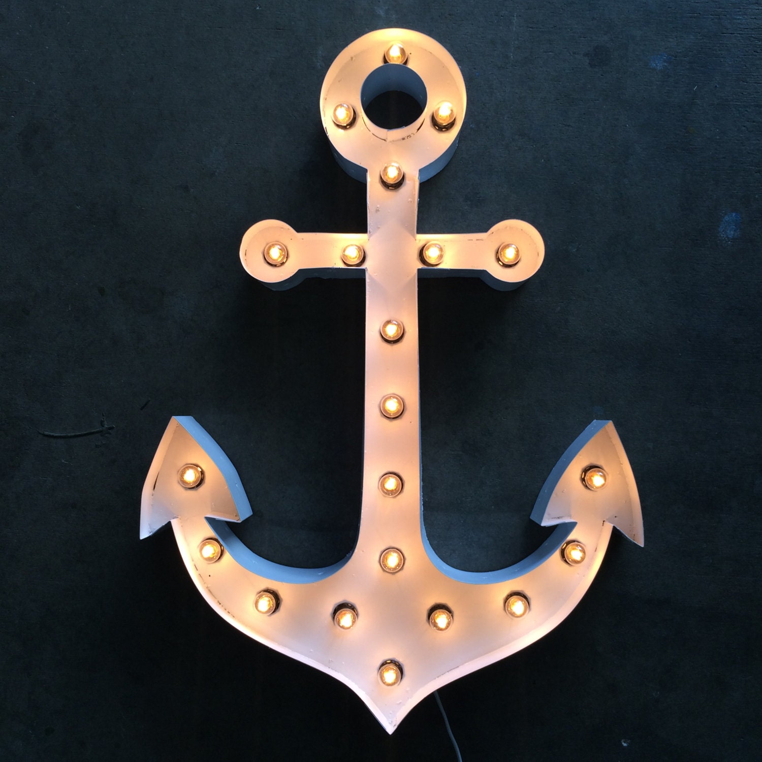 Anchor Marquee Light up Sign - Etsy