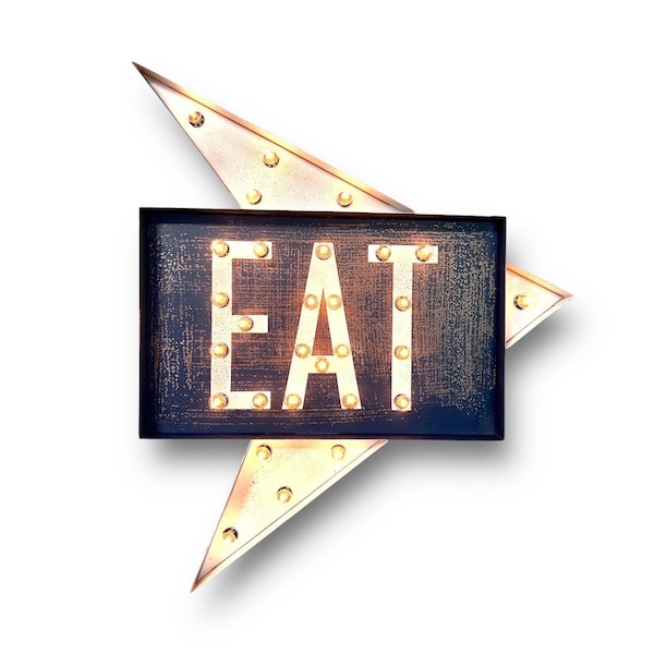 Eat Sign - Etsy