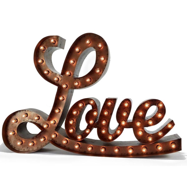 Love Marquee - Etsy