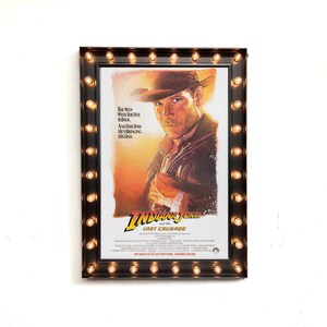 Marquee Movie Poster Display Wrapped: 24x36 Snap Frame, Home Theater ...