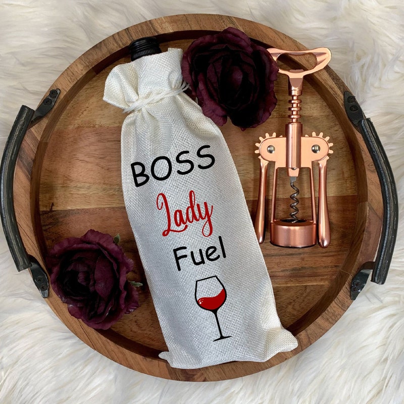 Boss Lady Wine Glass - Etsy