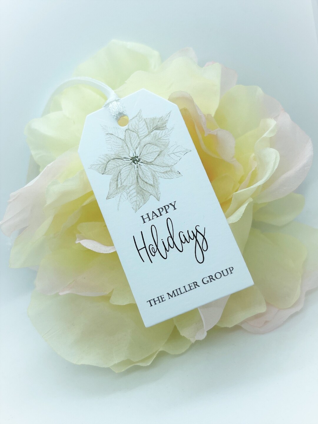 Happy Holidays Gift Tag, Holiday Party Tag, Christmas Treat Tag ...