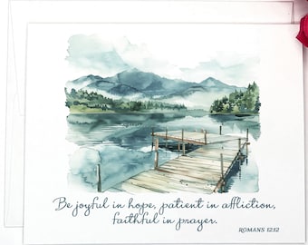 Bible Verse Greeting Card Set of 6, Christian Cards for Women ...