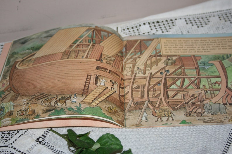 Noah's Ark Paperback Book Random House Pictureback Book - Etsy