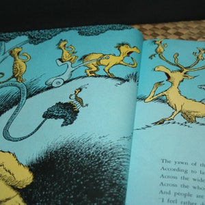 The Sleep Book, Dr. Seuss Classic, Random House, 1962 Hard Cover Book ...