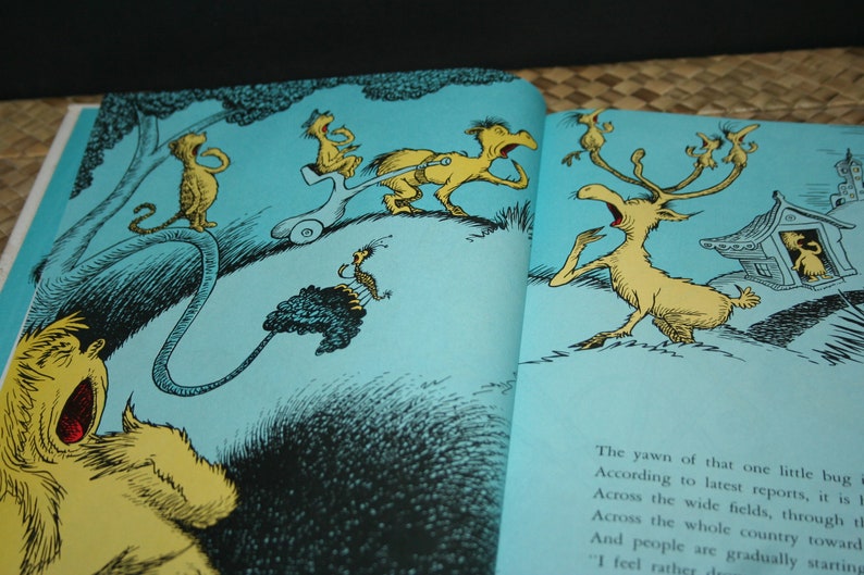 The Sleep Book Dr. Seuss Classic Random House 1962 Hard - Etsy