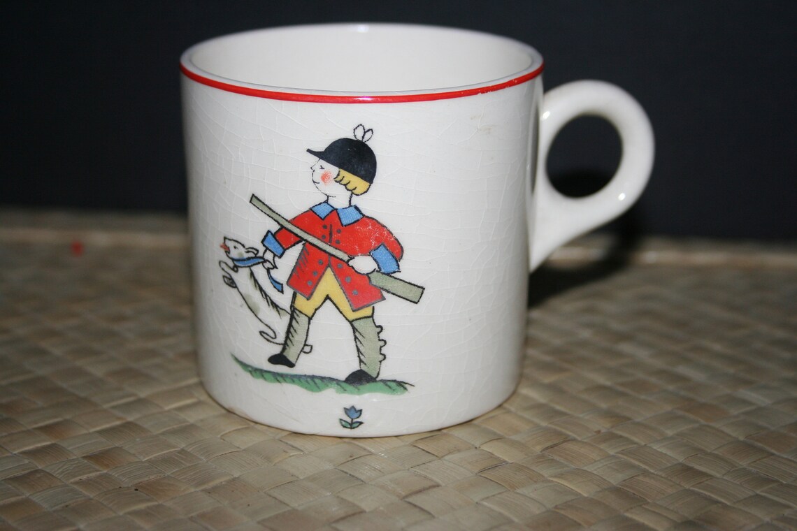 Vintage Hunter Cup Sweet Cup for Child Mug for Child Little - Etsy