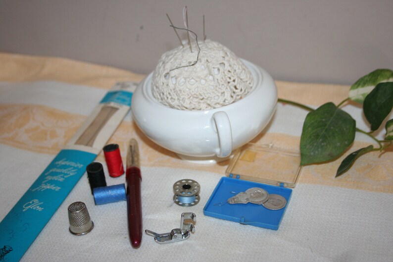 Sewing Notions Lot of Sewing Goods Pin Cushion Seam Ripper - Etsy