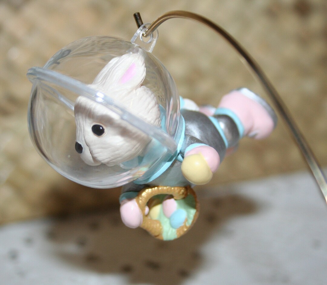 Hallmark Cosmic Rabbit Ornament, 1992 Hallmark Easter Collection ...
