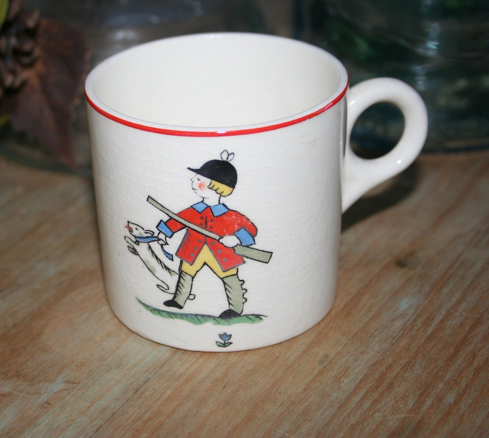 Vintage Hunter Cup Sweet Cup for Child Mug for Child Little - Etsy