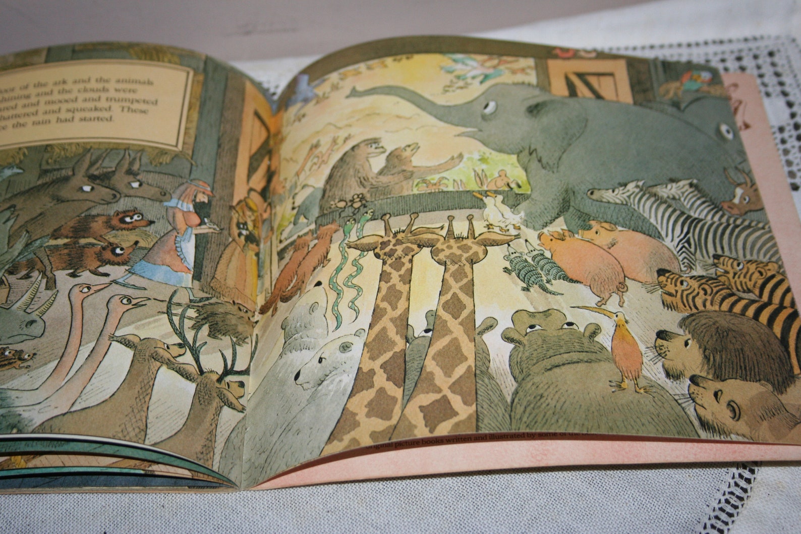 Noah's Ark Paperback Book Random House Pictureback Book - Etsy