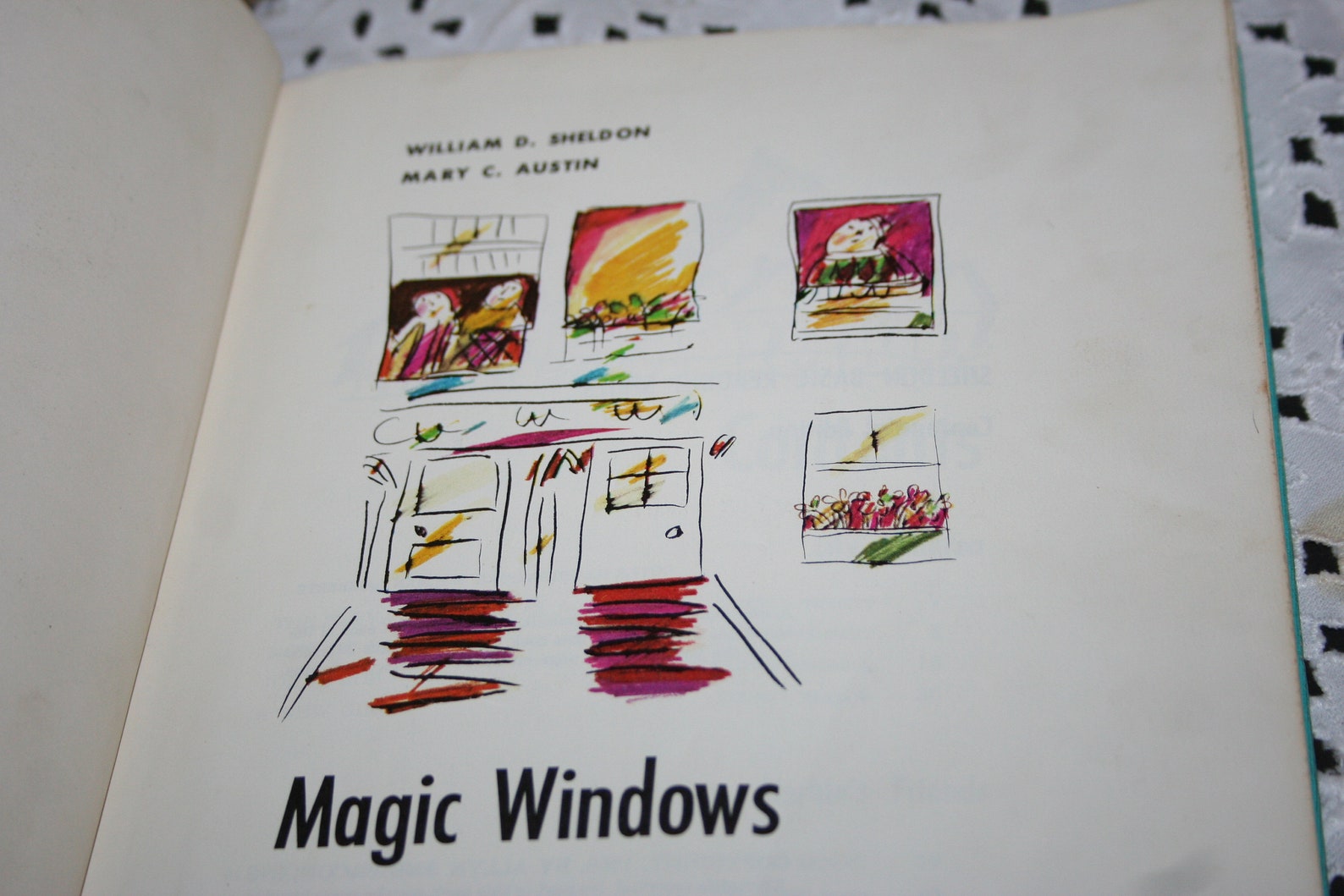 Magic Windows Basic Reader 1968 School Textbook Sheldon | Etsy