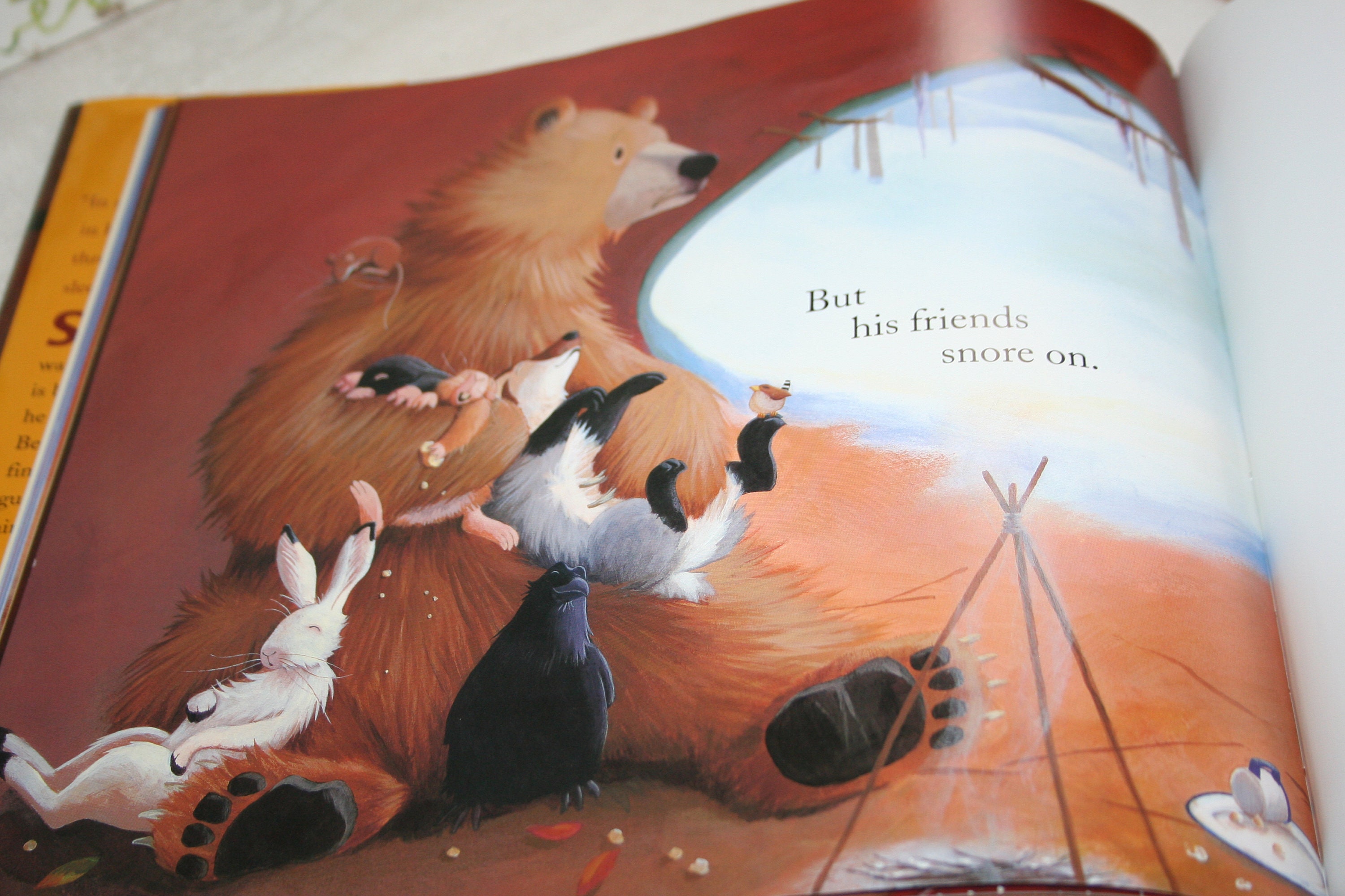 The Bear Snores On Book Covers