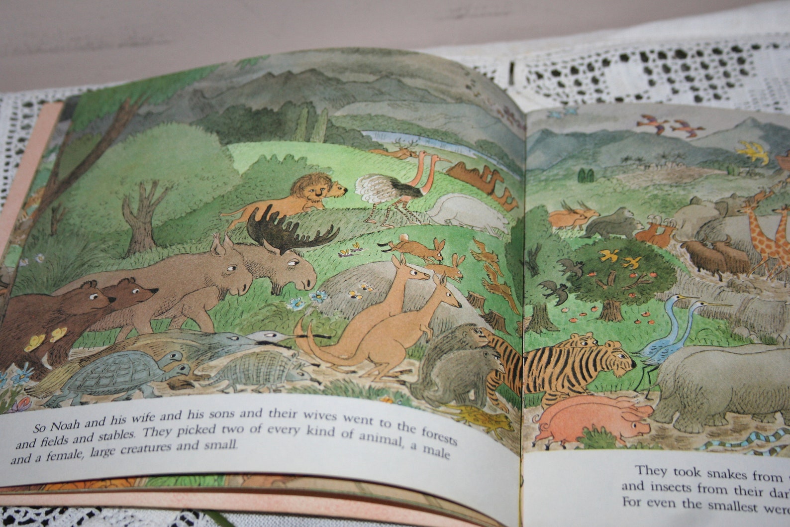 Noah's Ark Paperback Book Random House Pictureback Book - Etsy