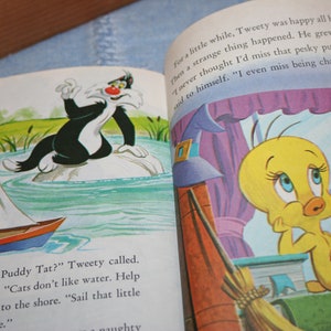 Tweety Plays Catch the Puddy Tat , A Little Golden Book, Classic Loony ...