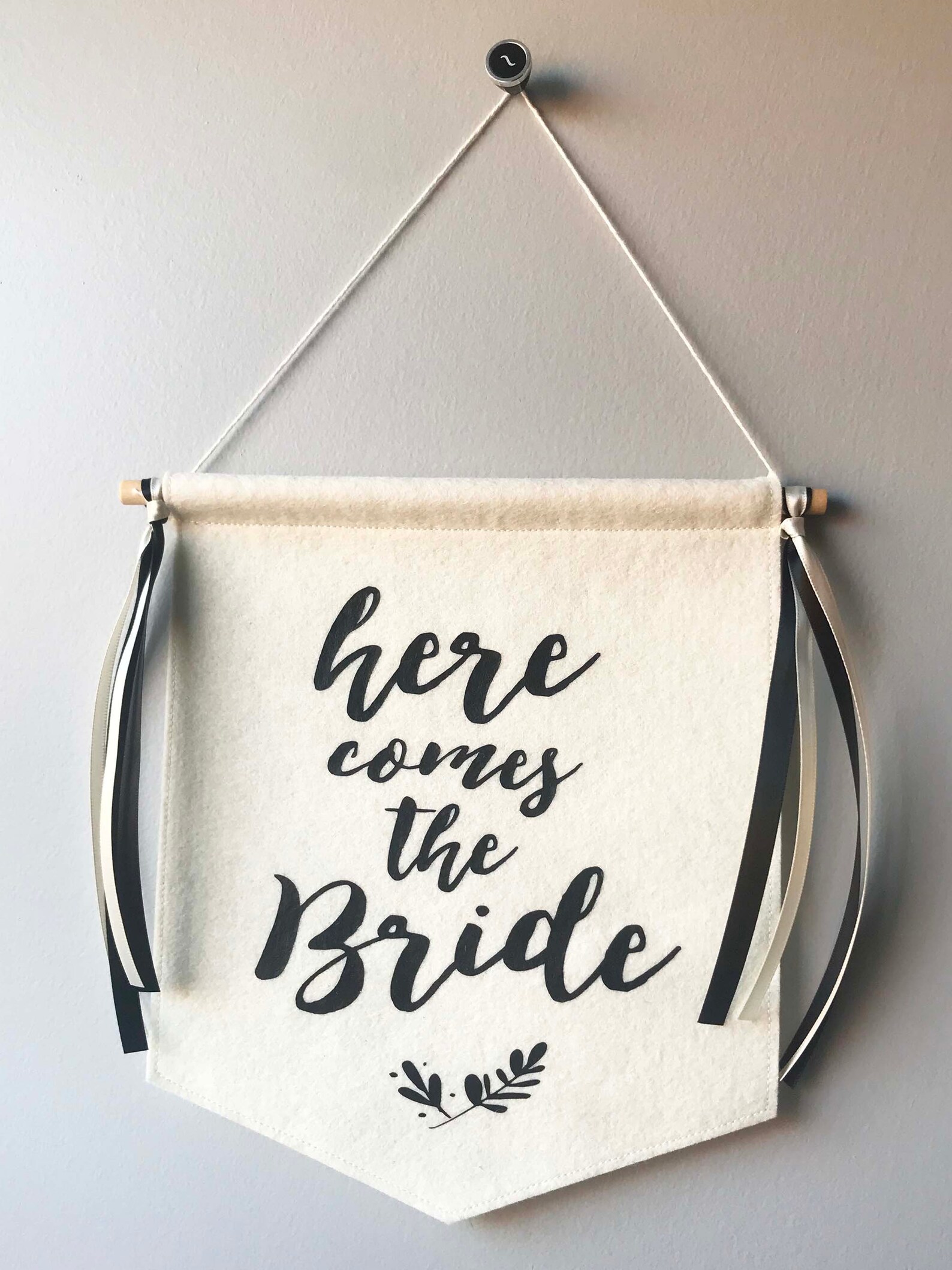 Here Comes the Bride Sign Wedding Sign Personalized - Etsy