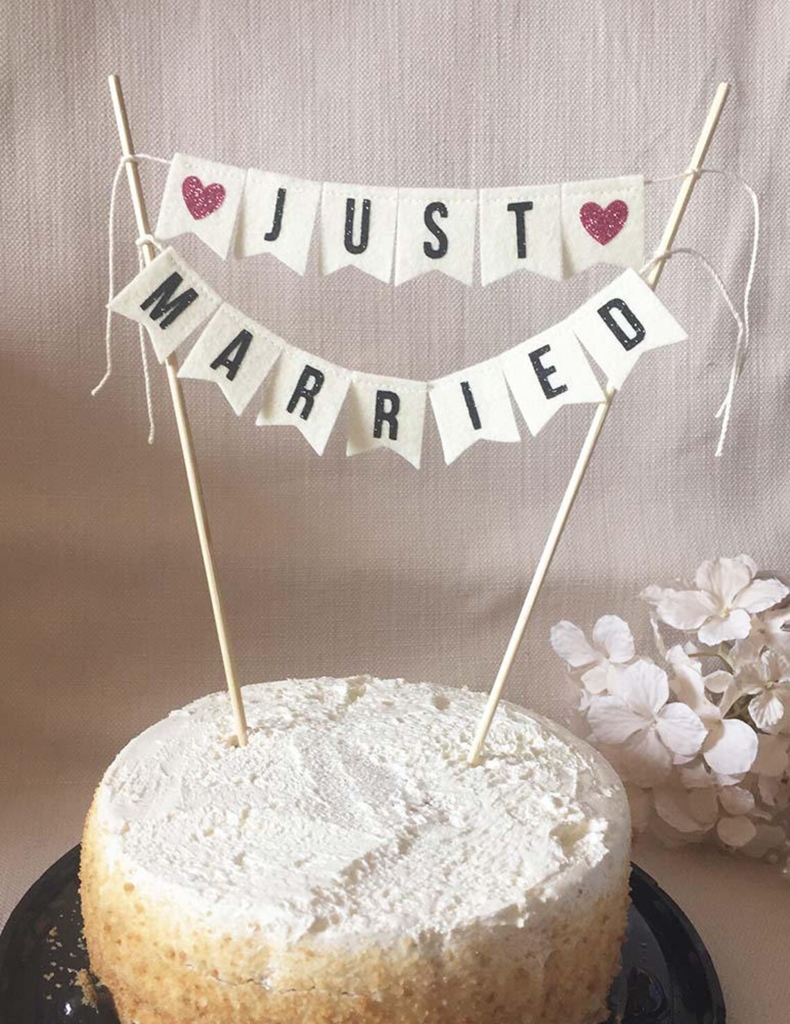 Just Engaged Cake Banner Engagement Party She Said Yes - Etsy