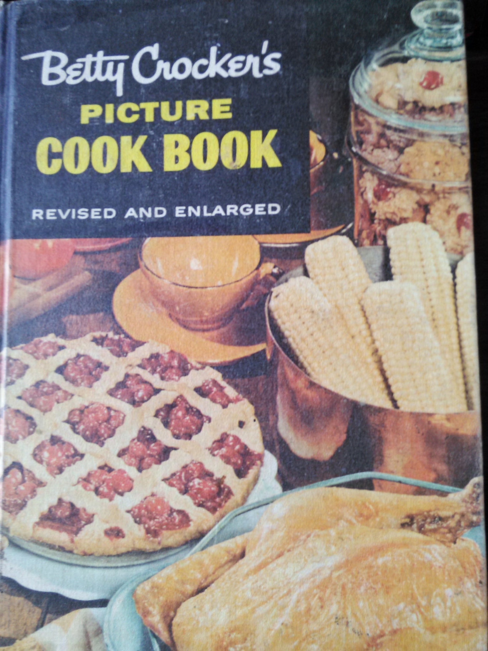 Betty Crocker's Picture Cook Book Binder Revised & Enlarged 1956 2nd ...