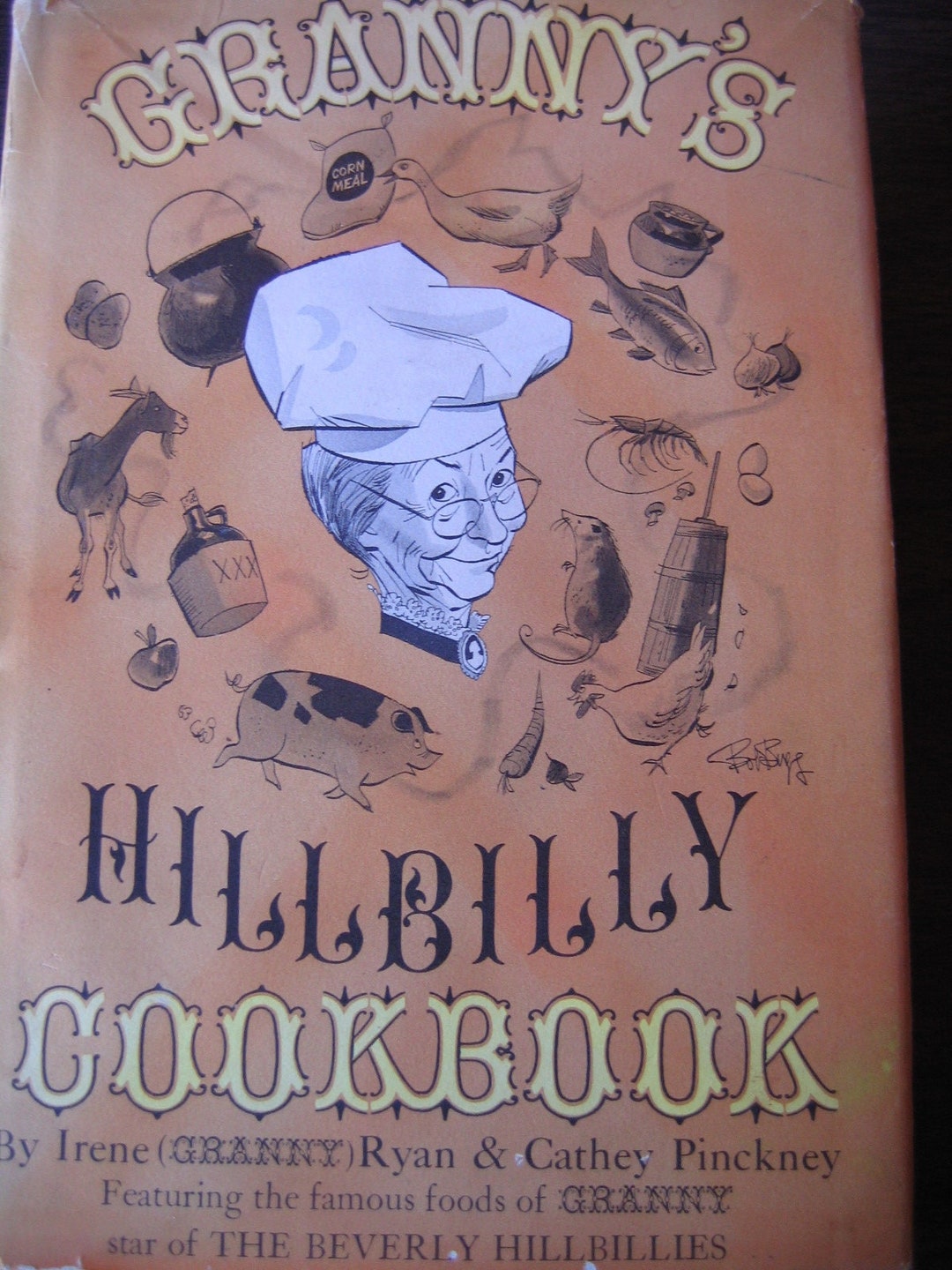 Granny's Hillbilly Cookbook by Irene Ryan & Cathy Pinckney 1966 - Etsy