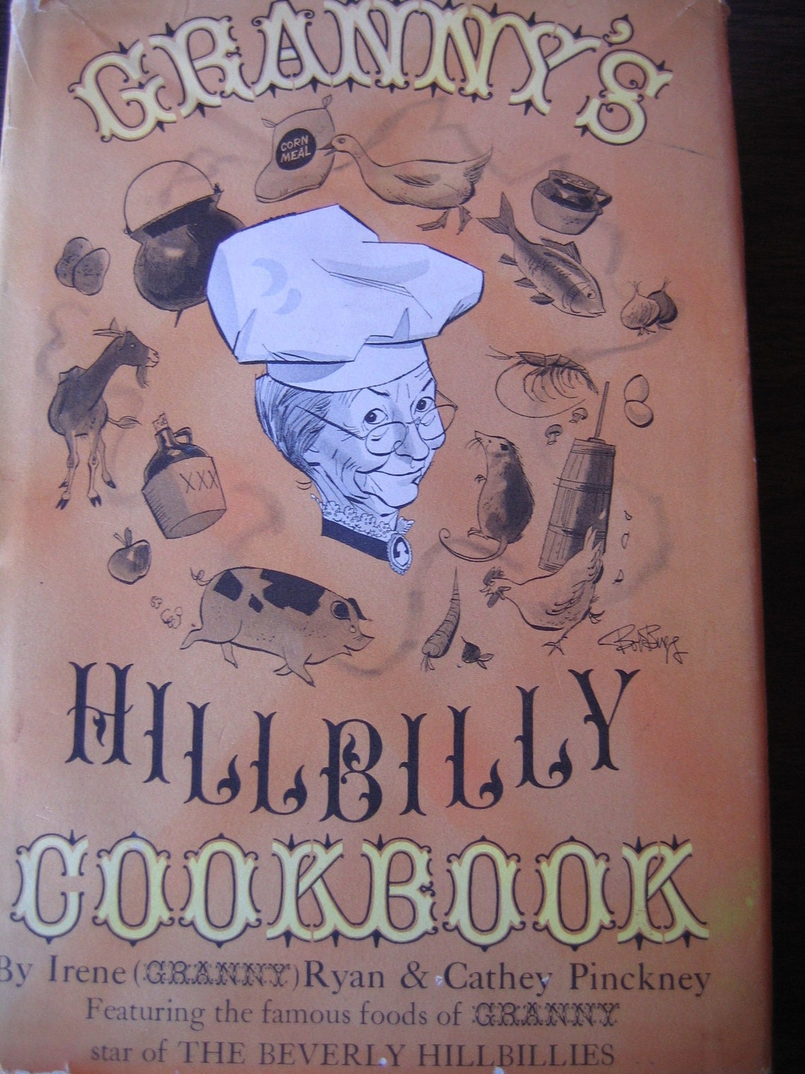Granny's Hillbilly Cookbook by Irene Ryan & Cathy Pinckney 1966 - Etsy